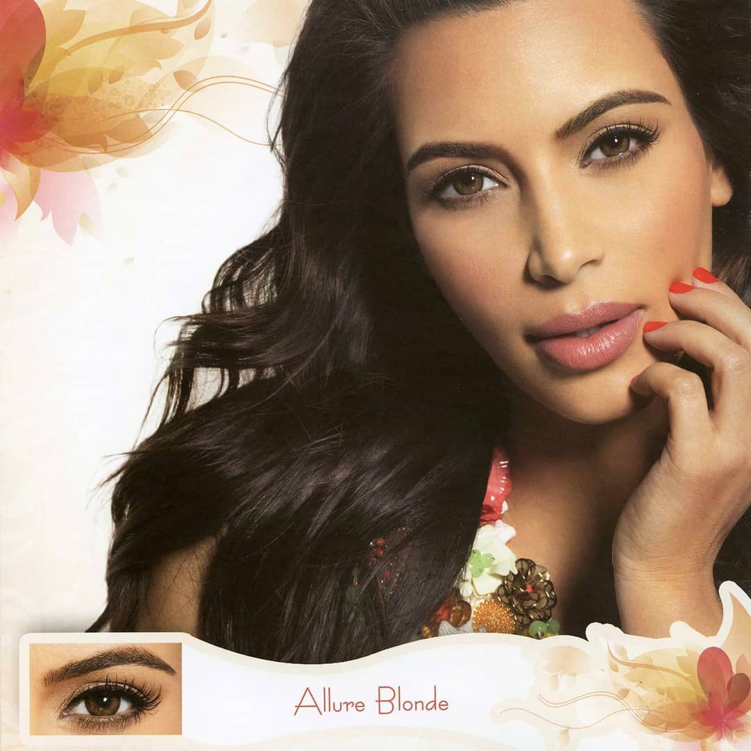 Bella Diamond - Allure Blonde Contact Lenses | MesmerEyez